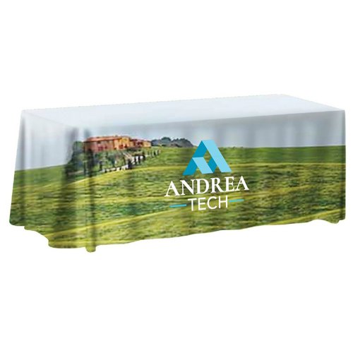 6' Rectangular Non-Fitted Multi-Panel Table Cover - Full-Color ...