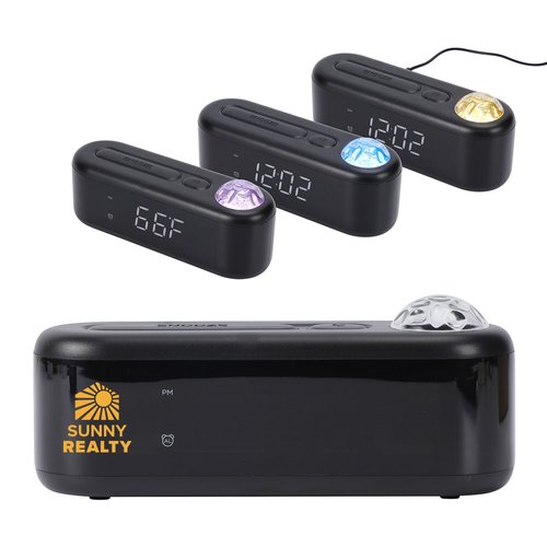 Prism Digital Alarm Clock Type C With Ocean Waves & Aurora Ceiling ...