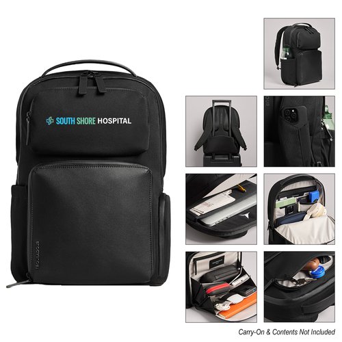 Troubadour Goods Recycled RPET Matrix Laptop Backpack 16 ...