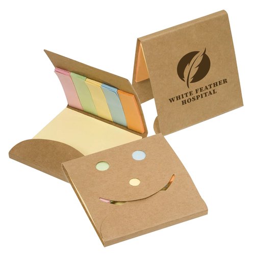 All Smiles Sticky Note Pad - Personalization Available | Positive ...