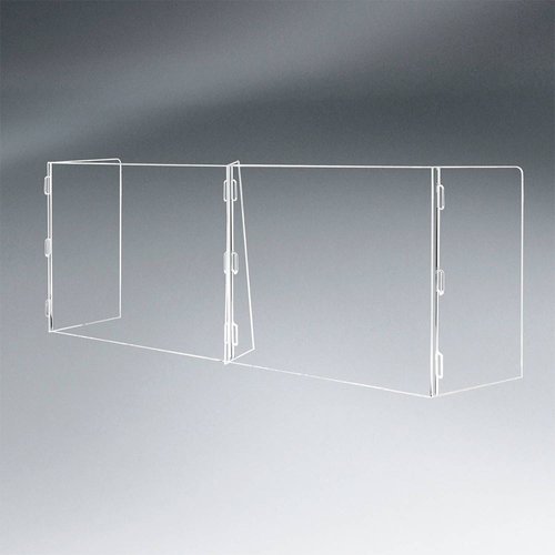 2 Panel Interlocking Counter Barrier Partition - 1/4" Thick | Positive ...