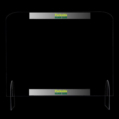40" x 32" Protective Acrylic Counter Barrier Kit - Personalization ...