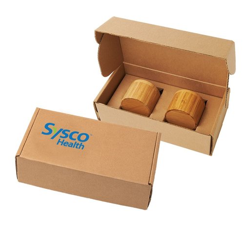 Bamboo Slide-Lid Container Gift Set- Personalization Available ...