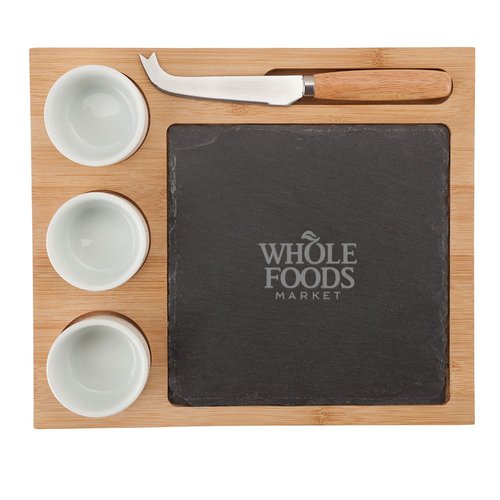Masia 6 Piece Cheese Set - Personalization Available | Positive Promotions