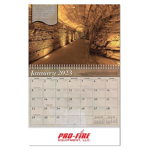 Christian Reflections Spiral Wall Calendar - Personalization Available ...