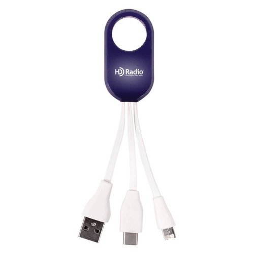 Light Up Squid 3-In-1 USB Charging Cable - Personalization Available ...