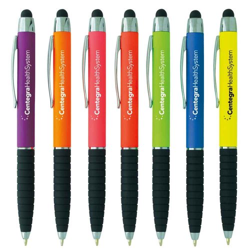 Neon Cool Grip Stylus Pen - Personalization Available | Positive Promotions