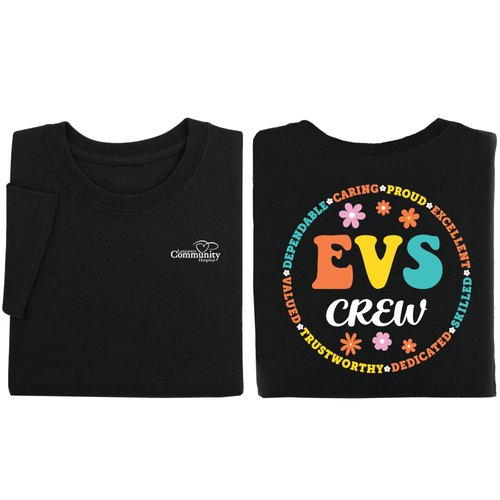 Groovy EVS Crew Unisex 2-Sided Short-Sleeved T-Shirt - Silkscreened ...