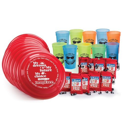 Red Ribbon 30-Piece Raffle/Value Pack | Positive Promotions