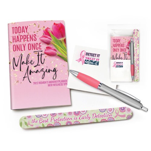 Deluxe Breast Cancer Awareness Kit | Positive Promotions
