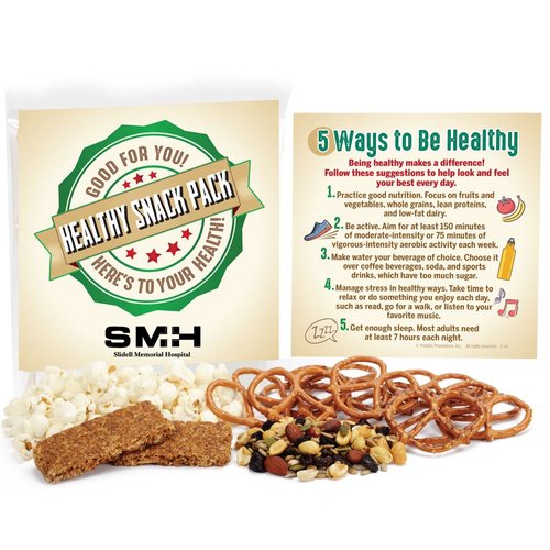 Healthy Snack Pack - Personalization Available | Positive Promotions