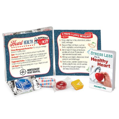 Heart-Health Reminder Kit - Personalization Available | Positive Promotions
