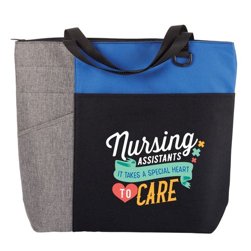 Nursing Assistants: It Takes A Special Heart To Care Ashland Tote Bag ...
