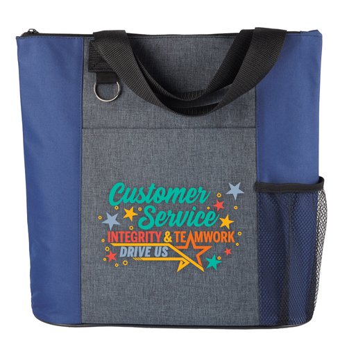 Customer Service: Integrity & Teamwork Drive Us Camino Heathered Tote ...