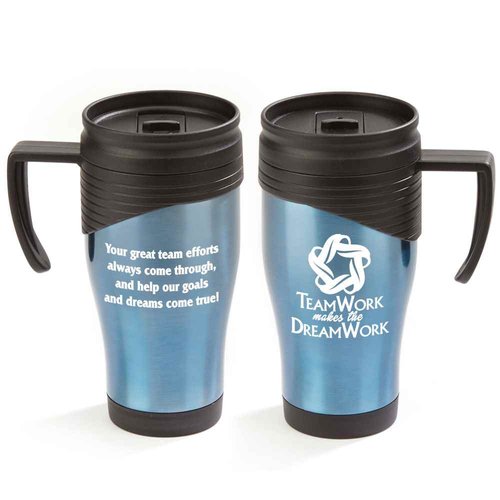 Teamwork Makes The Dream Work Easton Stainless Steel Travel Mug 15-Oz ...