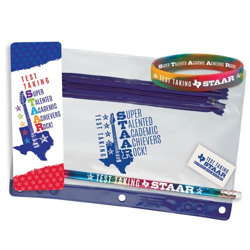 Test Taking STAAR Test Prep Pencil Pouch | Positive Promotions