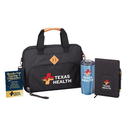 Briefcase, Journal, & Insulated Tumbler On-the-Go Gift Set ...