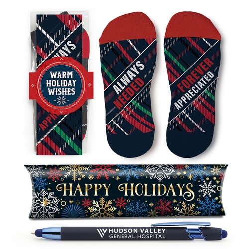 Always Needed Socks & Dual-Stylus Metal Pen Gift Combo - One-Color ...