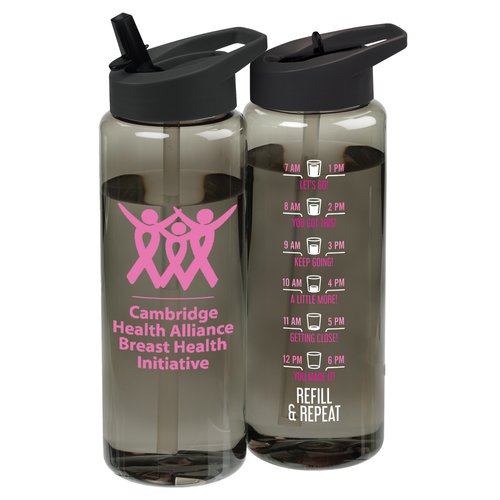 Refill & Repeat Smoke Wellness Water Bottle 32-Oz. - Personalization ...