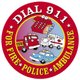 Dial 911 Stickers-On-A-Roll